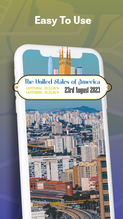 Geo Stamp : GPS Mark on photo by xita apps