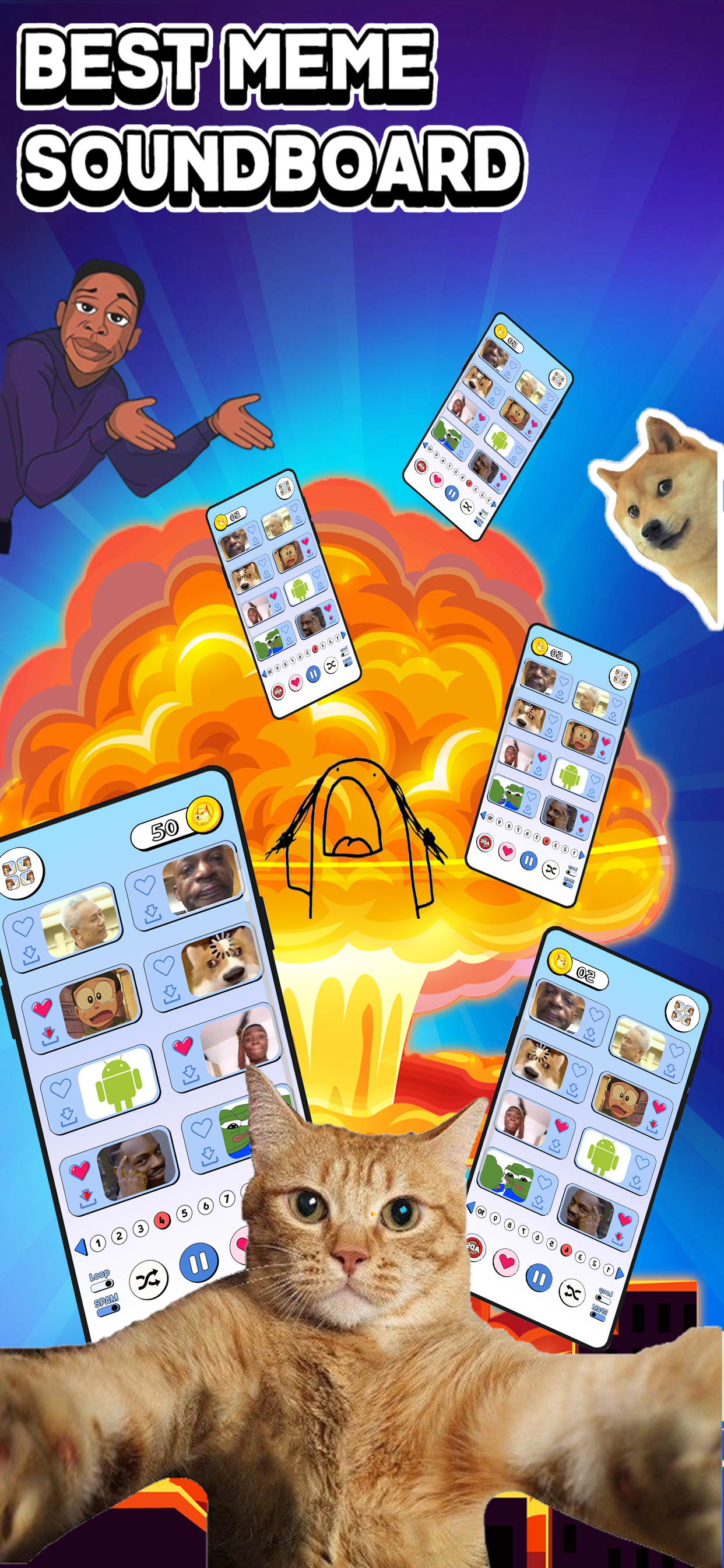 Meme SoundBoard: Sound Fx 2025 - Reviews, Revenue and Downloads - Apple ...