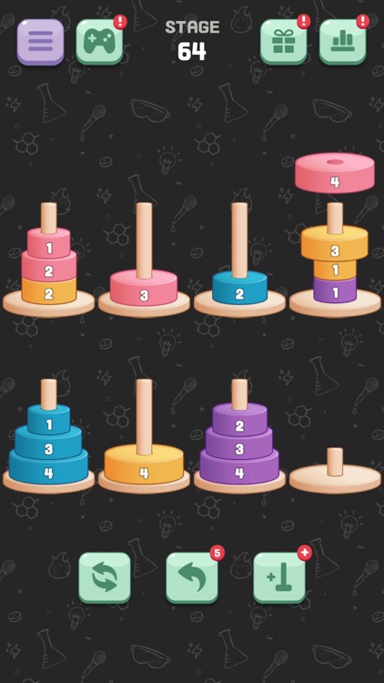 Tower of Hanoi Sort by MOBIRIX