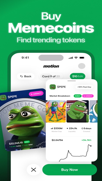 Motion - money on memes by Mami Co