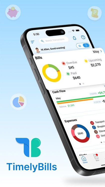 Bill Organizer Budget Planner by TimelyBills