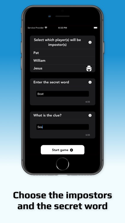 Impostor: Party Words Game by Jesus Calleja Rodriguez