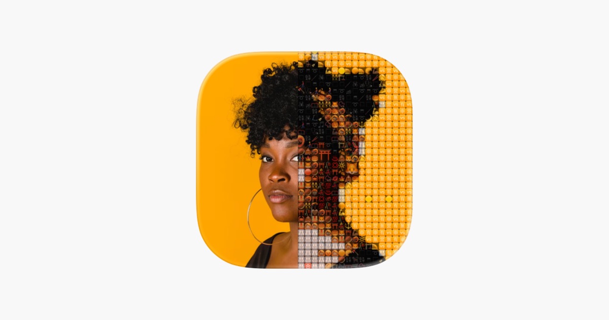 ‎App Emoji photo Mosaic - Art - App Store