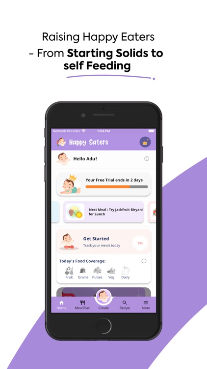 Happy Eaters: Weaning Recipes by SavyCode Pvt Ltd.