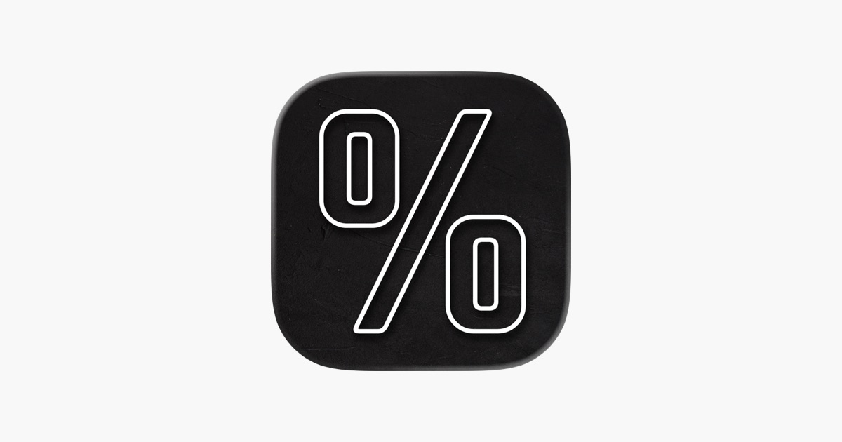 ‎Percent Calculator easy App - App Store