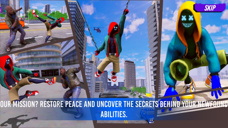 Open Word - Amazing Rope Hero by Umer Abid