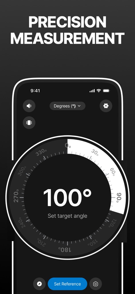 Protractor Angle Measure Tool - Utilities App | MWM