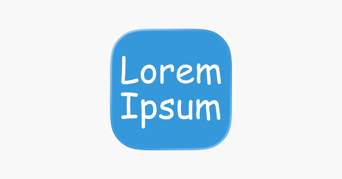 ‎App Lorem Ipsum Creator - App Store