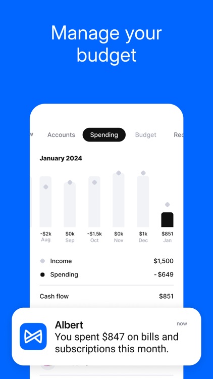 Albert: Budgeting and Banking by Albert Corporation