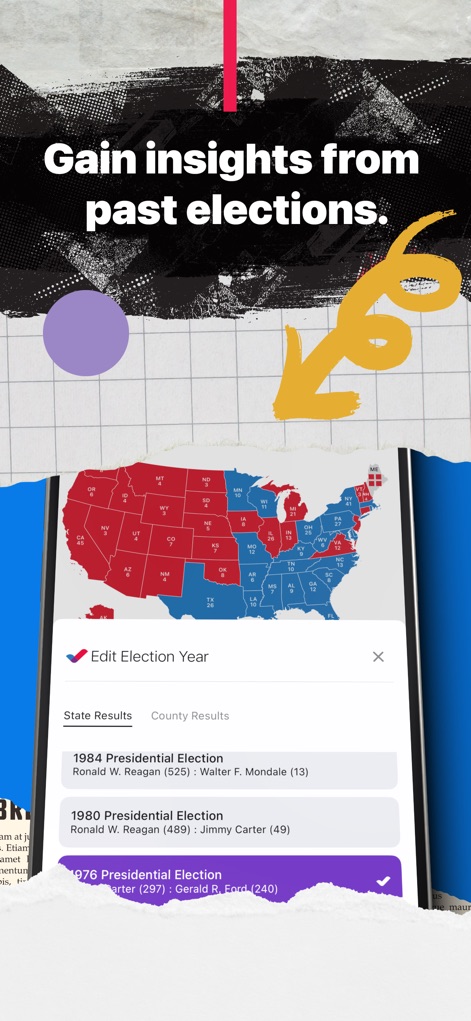 Ballotics: Election Data & Map - News App | MWM
