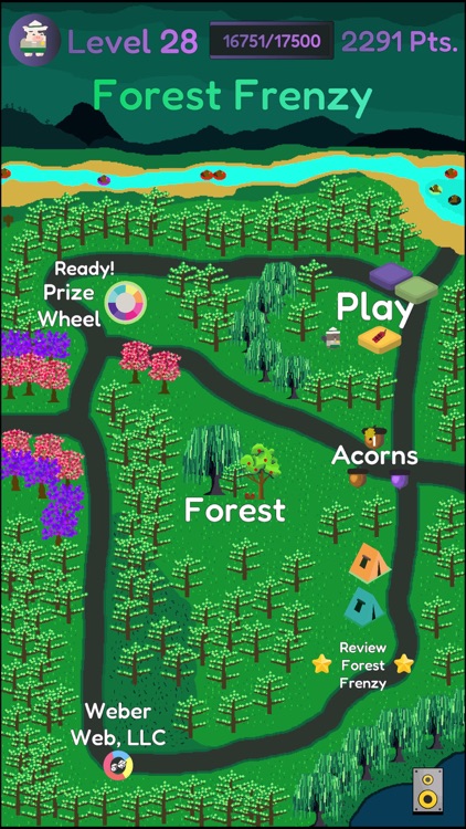 Forest Frenzy tile smash game by Zack Weber