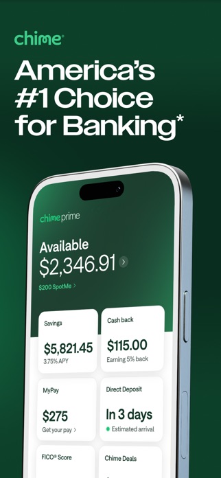 Chime® – Mobile Banking for iPhone - Free App Download
