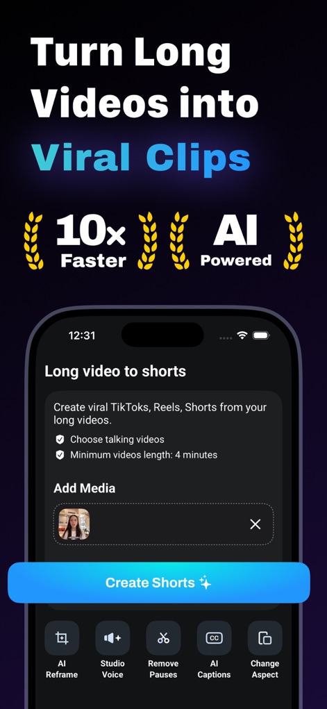 AI video clipping: MagicClip - Photo & Video App | MWM