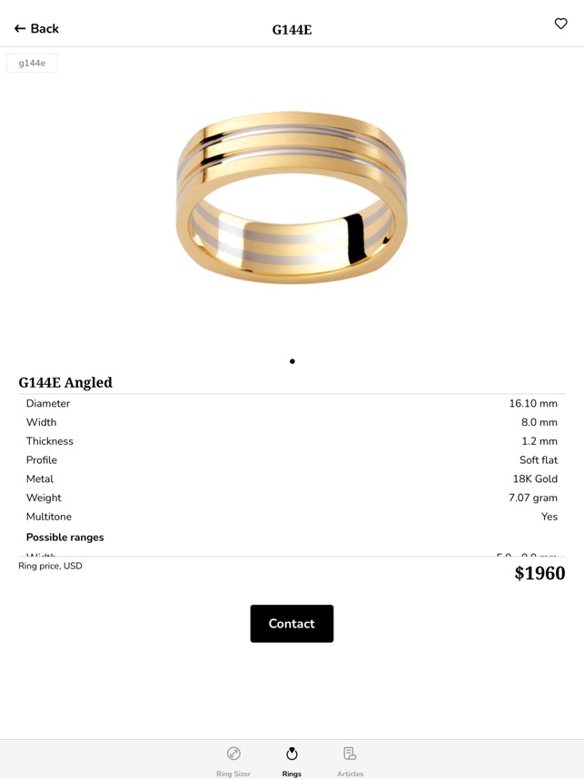 Ring Sizer by Jason Withers on the App Store