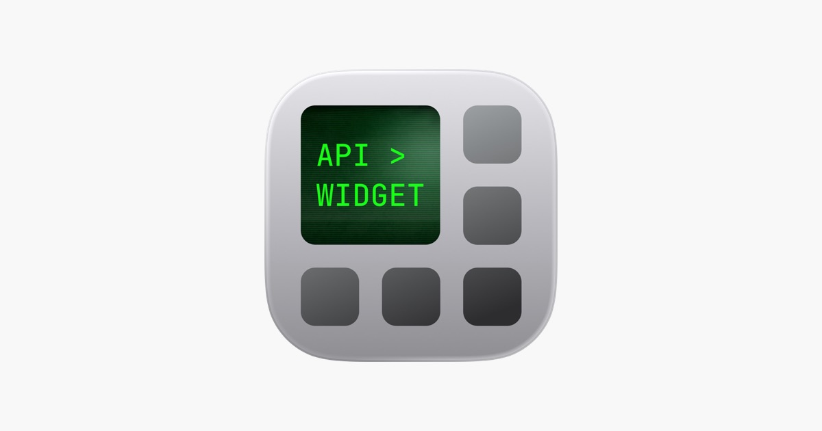 ‎API Widget App - App Store