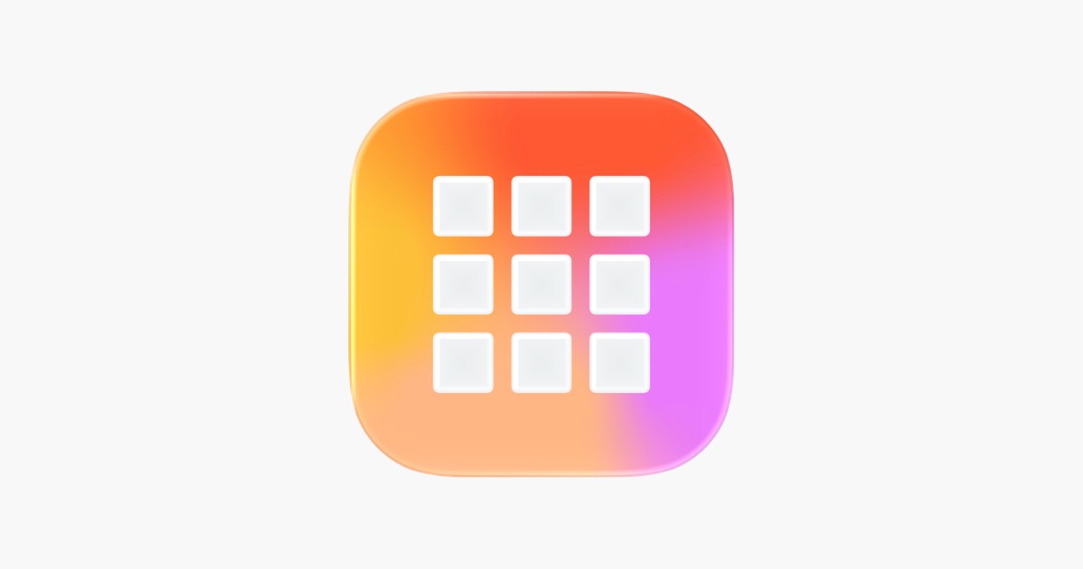 ‎Grid layout for Instagram feed-app - App Store