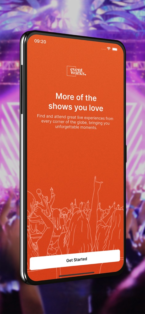 EventWorks - Entertainment App | MWM