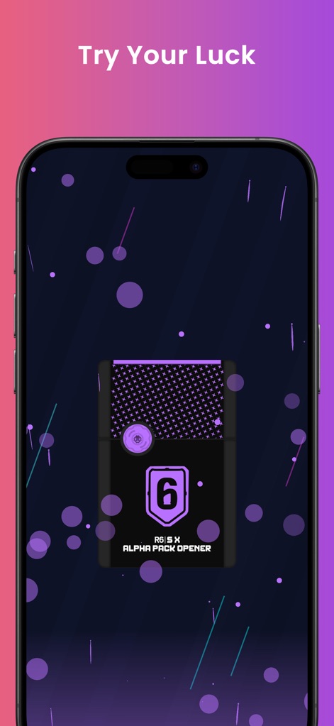 R6 Alpha Pack Opener - Games App | MWM