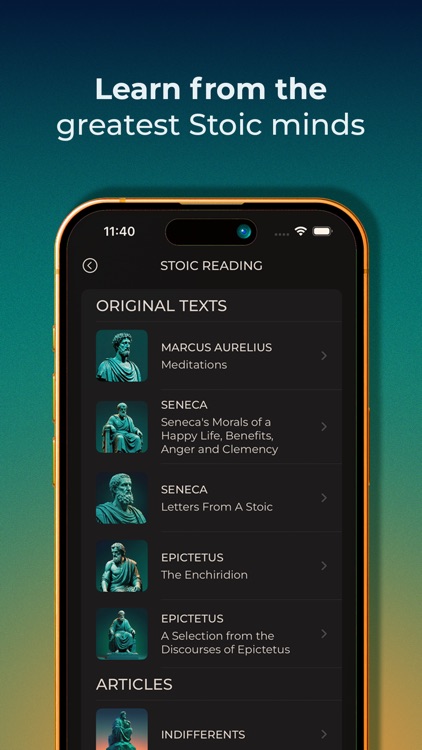 Daily Stoic Journal by AppyDays