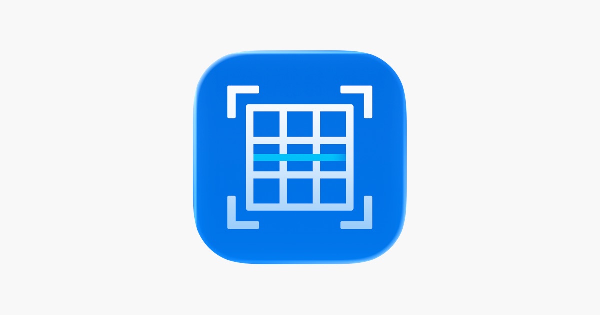 ‎OCR Table App - App Store