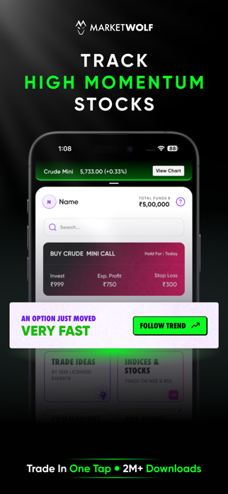 MarketWolf: Stocks & Options for iPhone - Free App Download
