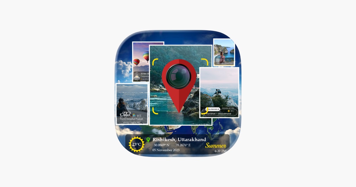 ‎App GPS Map Camera : Geotag Photos - App Store