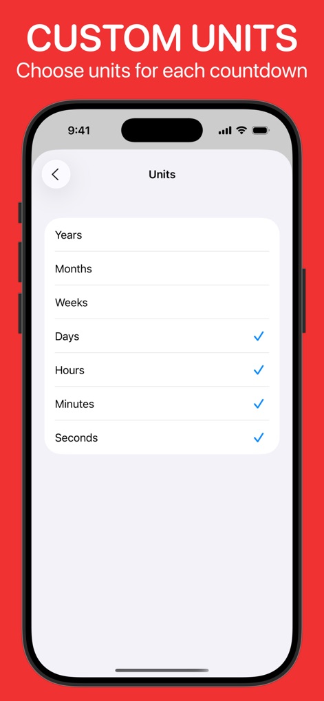 Countdowns - Event Countdown - Productivity App | MWM