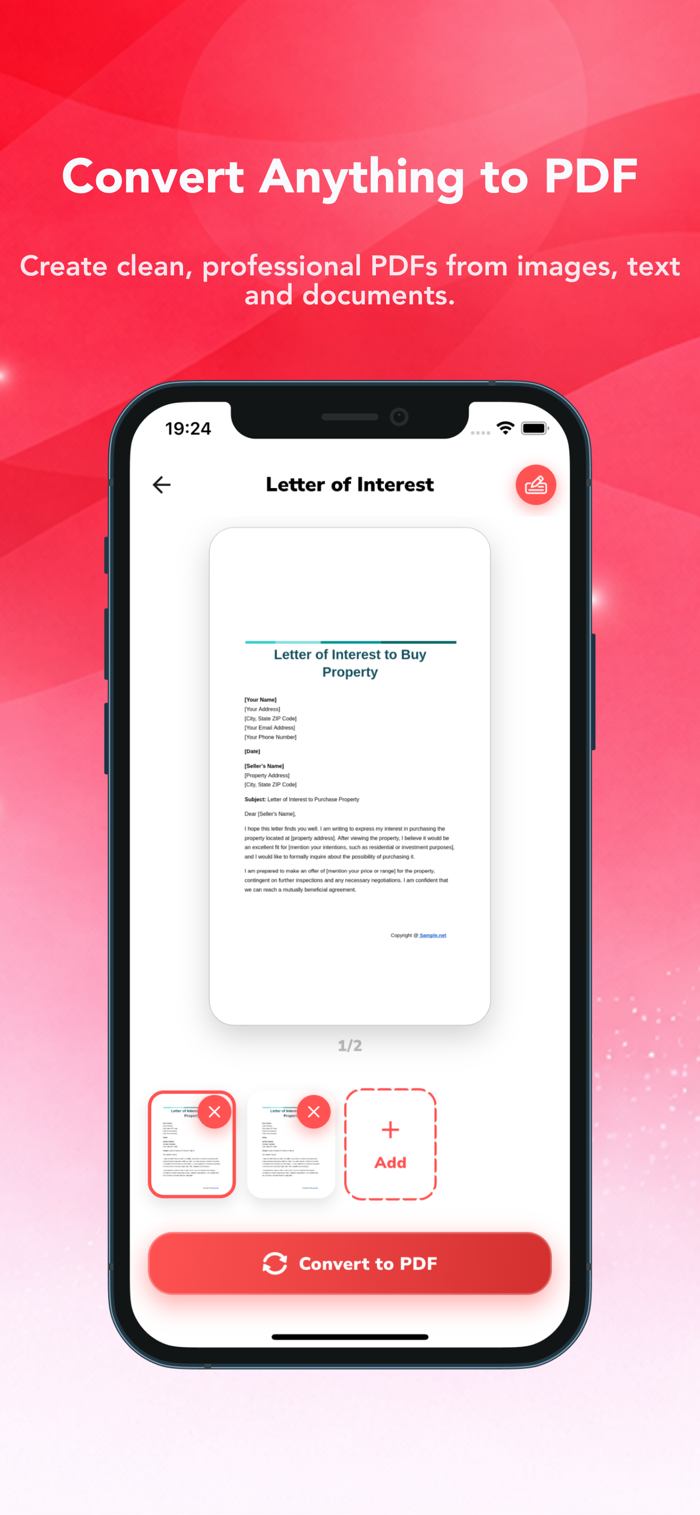 Scan Photos & PDF Scanner - All-in-One PDF Converter可在设备上轻