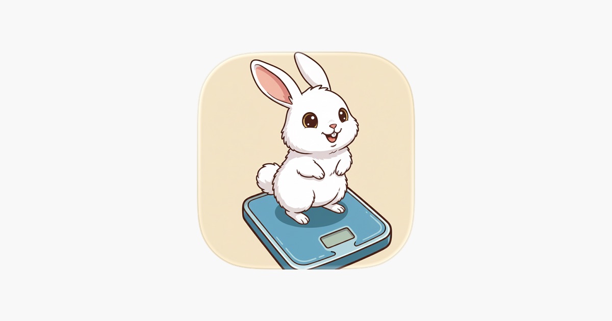 ‎App Peso Conejo - BunnyScale - App Store