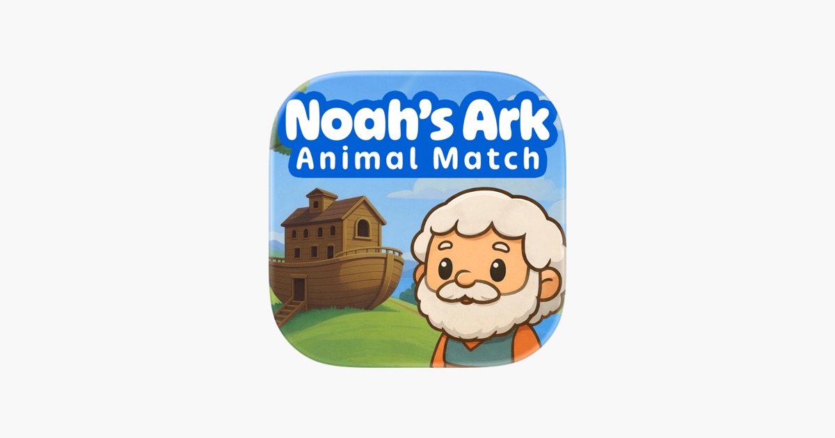 ‎Noah's Ark Animal Match App - App Store