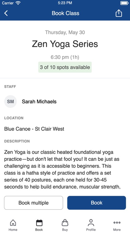 Blue Canoe by 2309528 Ontario Inc.