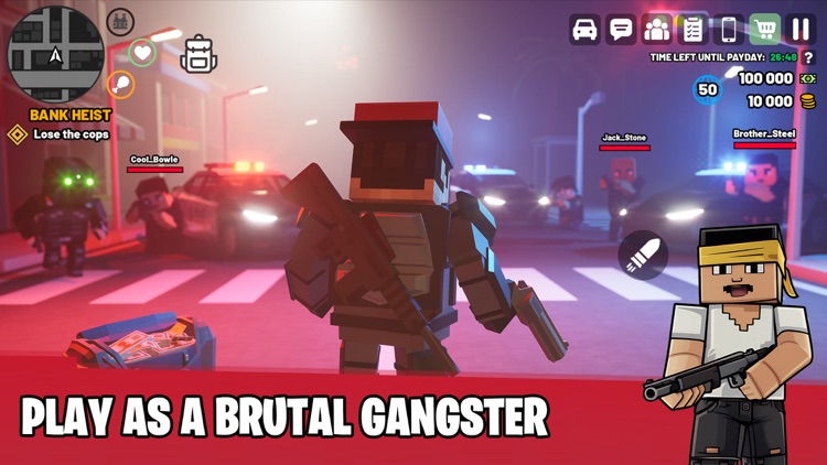 Block Crime Mafia: Online RP by KowiyGames
