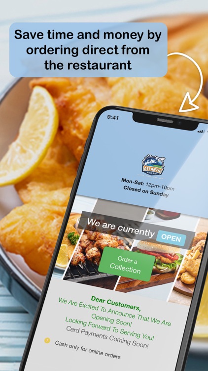 Atlantic Fish Bar in Chester by Ordara Ltd