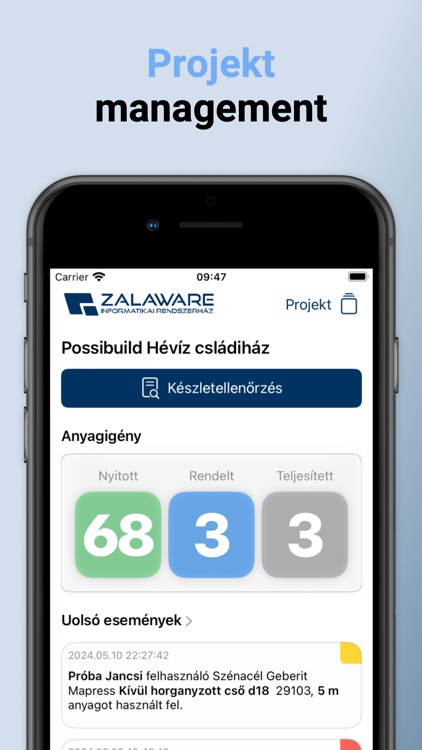 Digi Building Project by Zalaware Kft