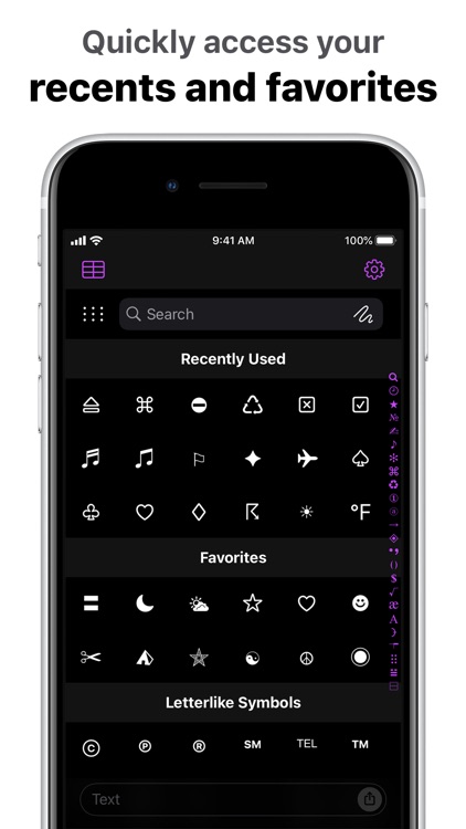 UniChar — Unicode Keyboard by Jordan Hipwell