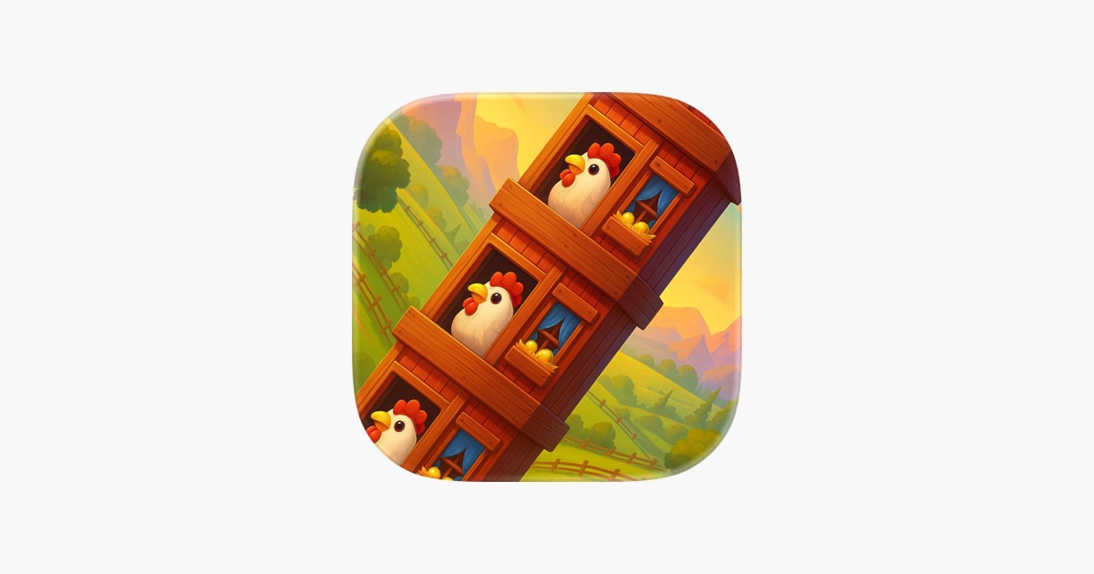 ‎Chicken Tower Builder App - App Store