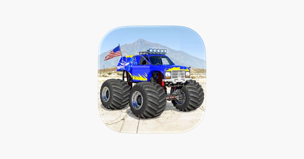 ‎Mega Monster Truck Driving App - App Store