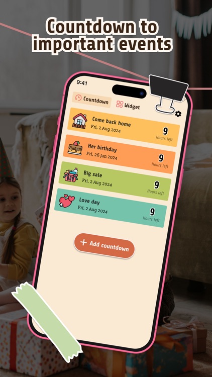 Day Countdown reminder by Cuong Nguyen