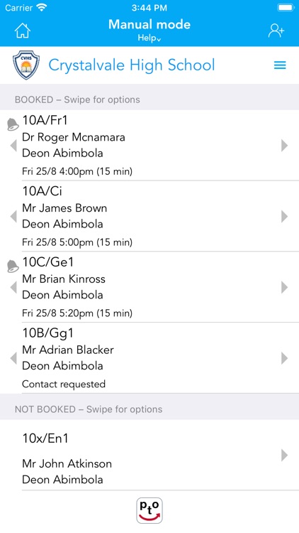 Booked (Previously PTO) by CountryNet Software