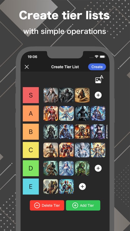 Tier List Maker: Your Own List by Kengo Saito