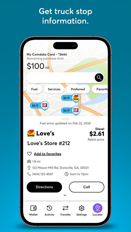 DRIVEN FOR COMDATA™ by CORPAY TECHNOLOGIES OPERATING COMPANY, LLC