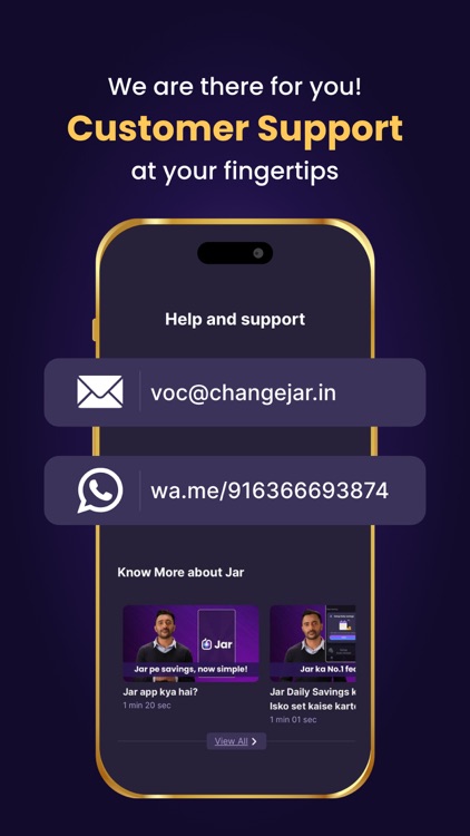 Jar:Save Money in Digital Gold by ChangeJar Technologies Pvt. Ltd.