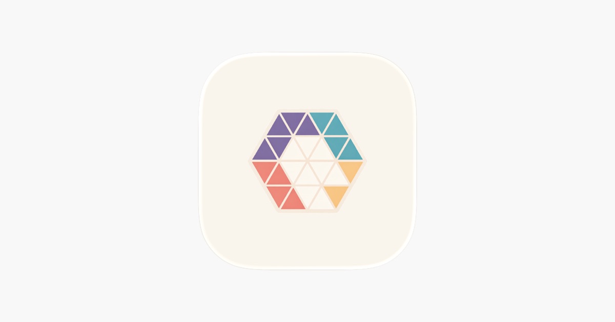 ‎HEXTRI : Triangle Puzzle App - App Store