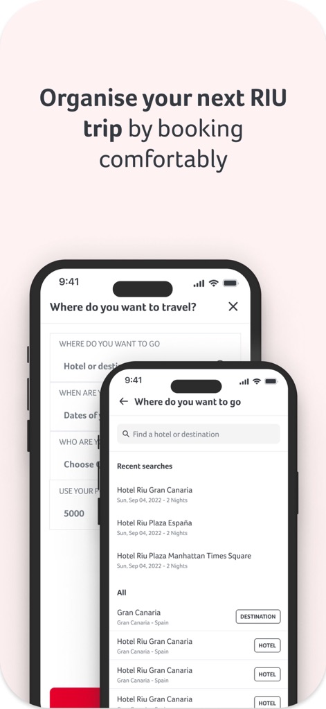 Riu Partner Club - Reisen-App | MWM