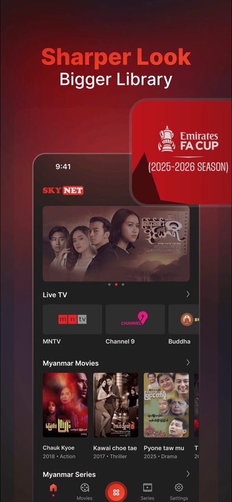 SKYNET Myanmar - Entertainment App | MWM