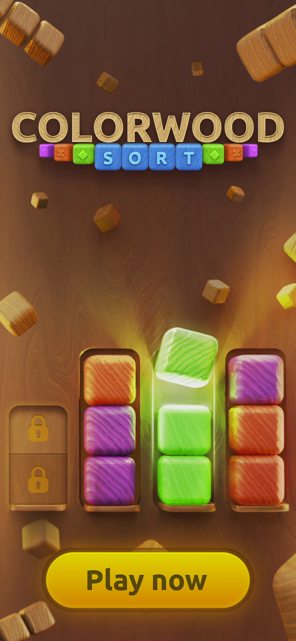 Colorwood Sort Puzzle Game - Colorwood Sort带你进入一个迷人的色彩世界，通过