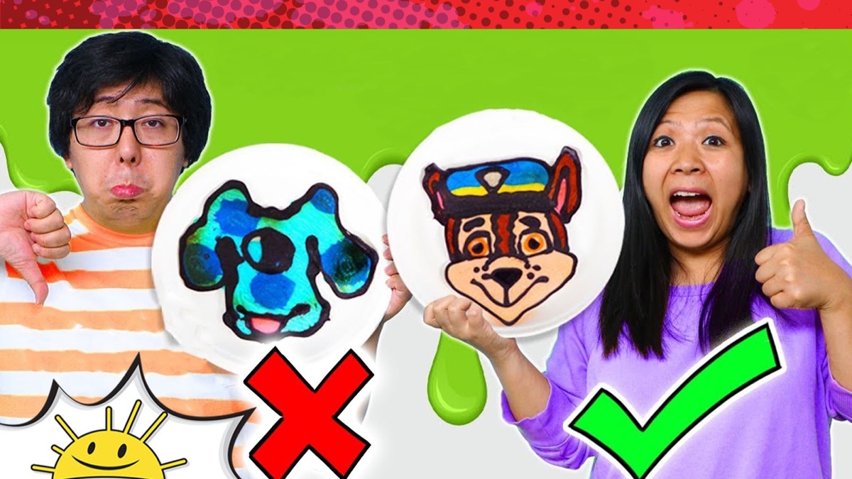 Mommyâ€™s Pancake Art Challenge: Nickelodeon Edition! - Ryan's World ...