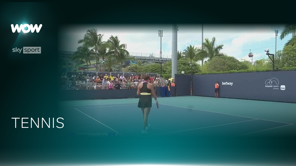 ‎Tennis | WTA - Miami Open - Emiliana Arango - Tatjana Maria - die ...