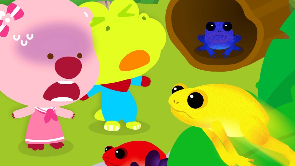 ‎3. Pororo in the Amazon - Don't Touch the Poison Dart Frog! - Pororo ...