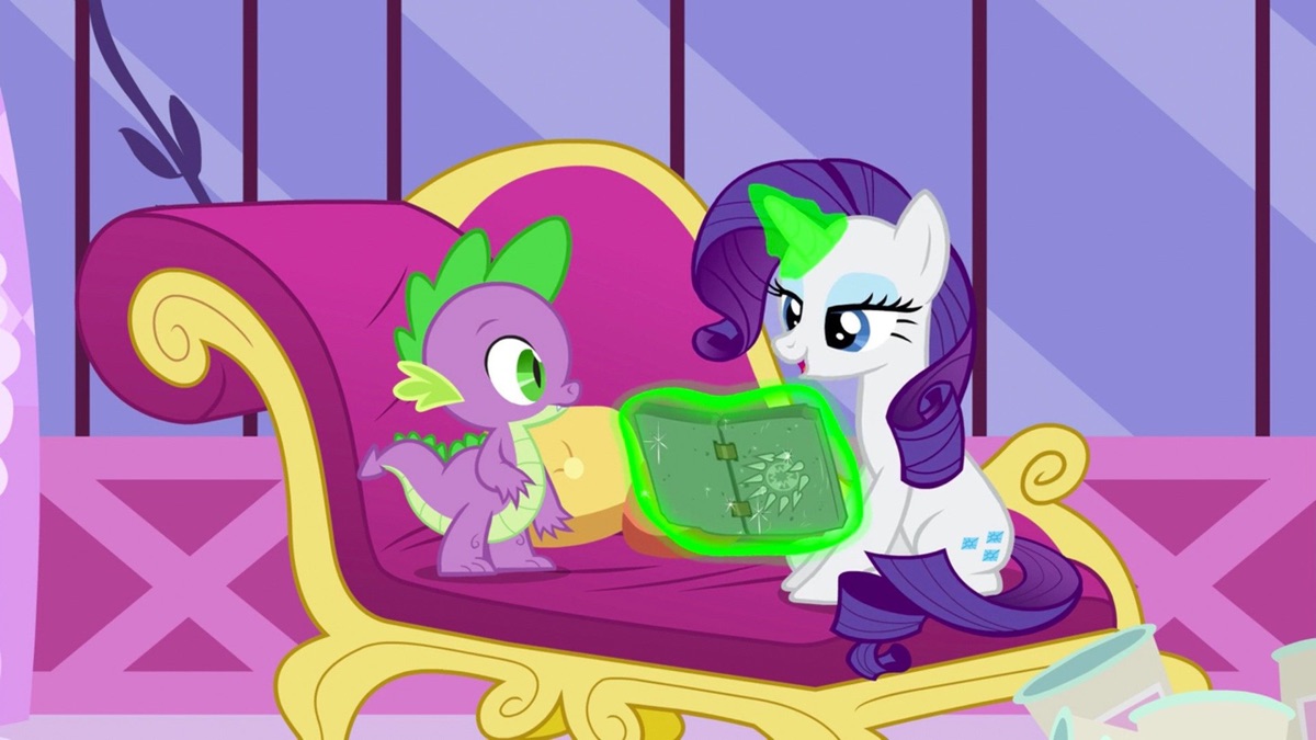 Spike And Rarity Kids